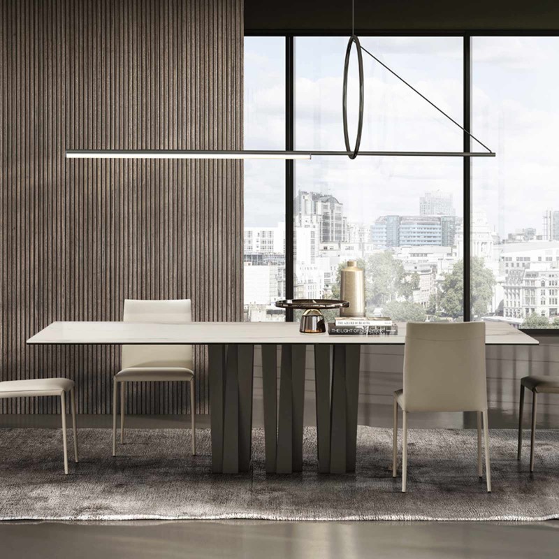 Cilindro Ceramic Table - Eforma | Camilletti Allmyhome